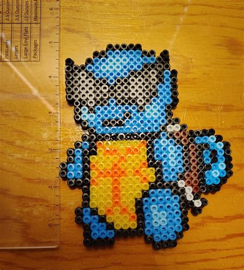 Squirtle Perler Design