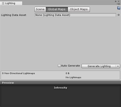 Where S The Option Scale In Lightmap In Unity Stack Overflow
