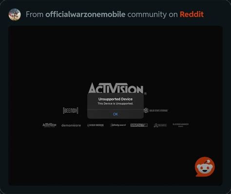 Unsupported Device Rwarzonemobile