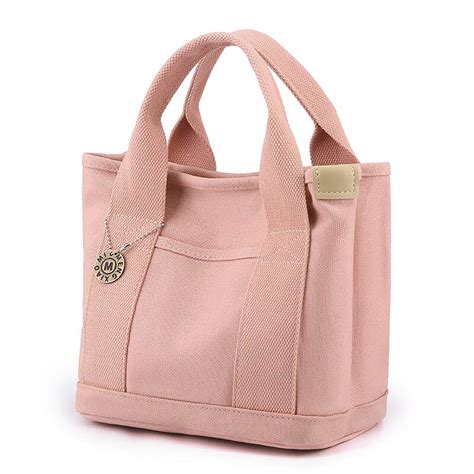 Tepsmf Multi Compartment Canvas Tote Bagwomens Crossbody Bag Trendy Small Handbag With Zipper