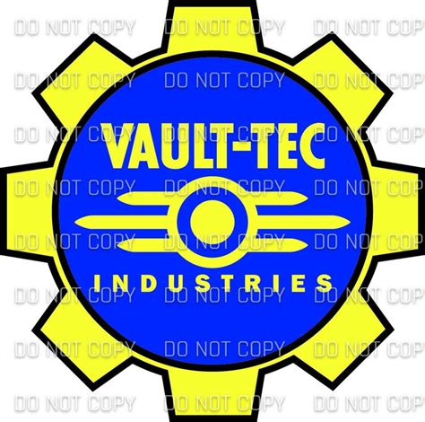 Fallout Vault Tec Logos Svg Png Dwg Dxf  Etsy Vault Tec