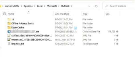 You Cannot Delete This Outlook Data File