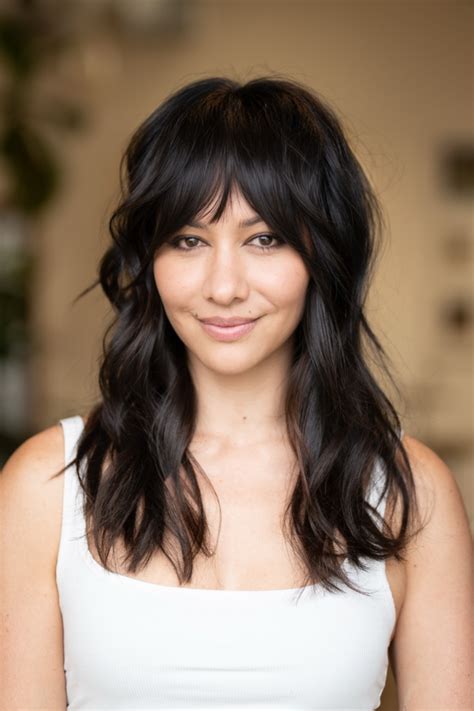 Best Face Framing Layers With Bangs Fabbon