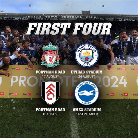 더쿠 22년 만에 프리미어리그 승격한 입스위치 1 2라운드 상대팀 