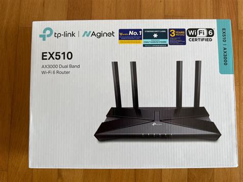 Tp Link Ex510 Wifi 6 Router Ax3000 Dual Band Computers And Tech Parts And Accessories Networking