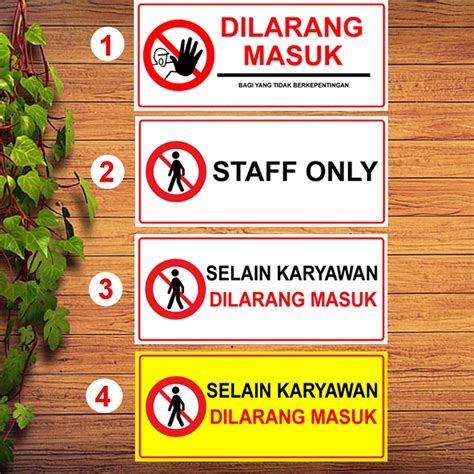 Jual Stiker Office Kantor Ukuran 23 X 10 Cm Shopee Indonesia