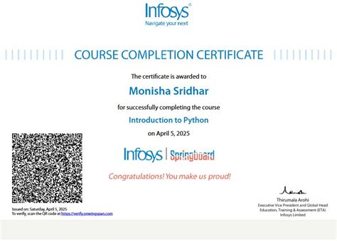 Python Programming Techskills Learningjourney Coding Careergrowth Monisha Sridhar