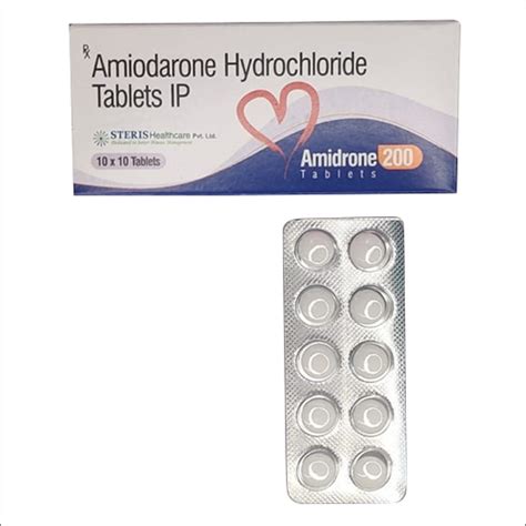 Amiodarone Hydrochloride Tablets Ip Dry Place At Best Price In Mumbai Rapco Agency