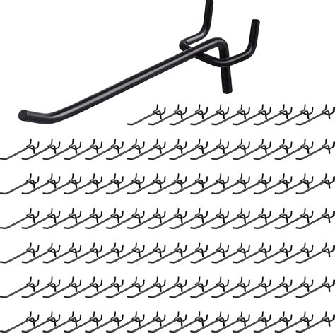 Pegboard Hooks 4 Inch 100 Pcs Black Stainless Steel Nepal Ubuy