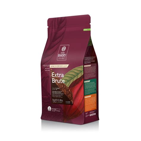 CACAO BARRY Extra Brute Cocoa Powder – Rich, Dark Chocolate Flavour ...