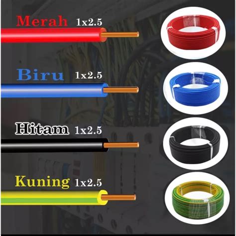 Jual Kabel Listrik Nya 2 5 Mm Dan 1 5 Mm Kabel Tunggal Merek Peraba