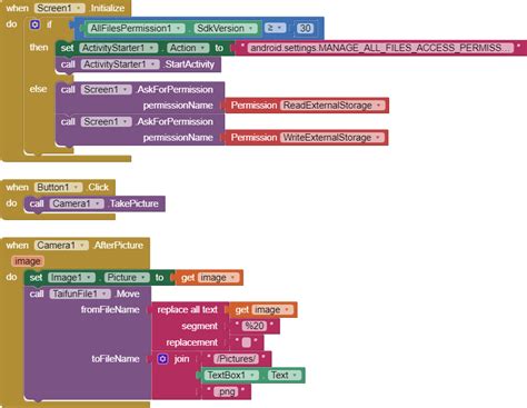Taifun Camera Extension MIT App Inventor Help MIT App Inventor Community