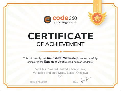 Vishwa Teja On Linkedin Codingninja Code360 Basicsofjava