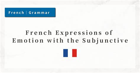 French Past Subjunctive Subjonctif Passé Formation And Example