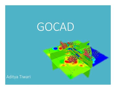 Gocad Tutorial Pdf