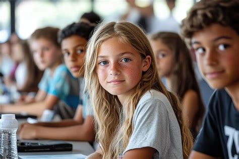 Photograph A Classroom Full Of Students Engaged In A Stem Learning