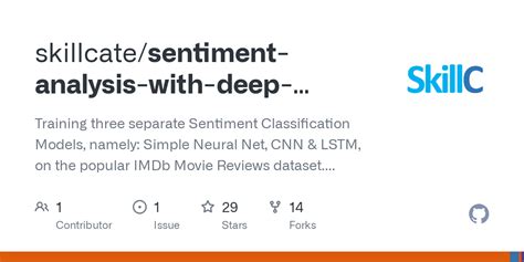 Sentiment Analysis With Deep Neural Networksc1lstmmodelacc0864h5 At Main · Skillcate