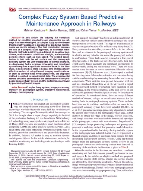 Complex Fuzzy System Based Predictive Pdf Fuzzy Logic Thermography