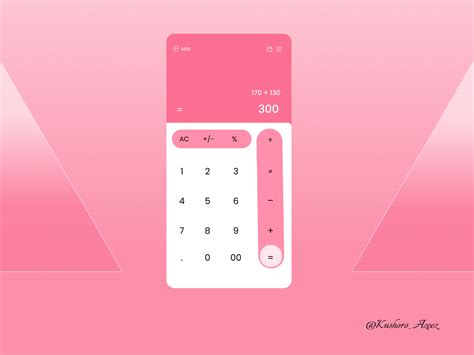 Phone Calculator Design By Azeez Kushoro On Dribbble