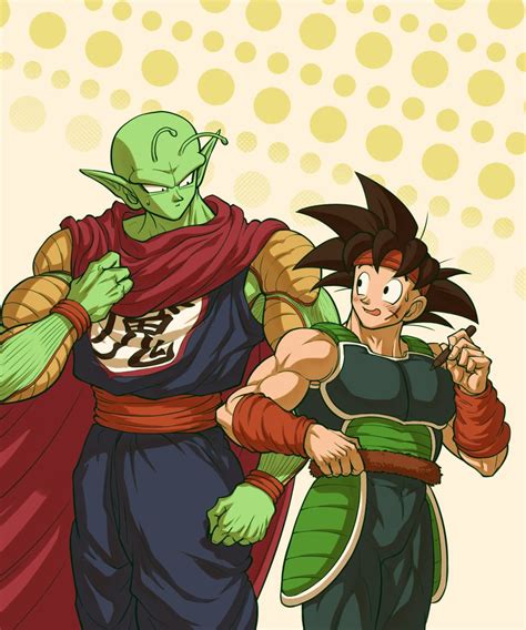 Son Goku Piccolo And Bardock Dragon Ball And 1 More Drawn By