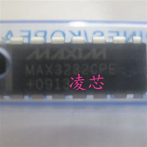 Max3232cpe Max3232 Dip 16 直插驱动器 Led驱动ic 维库电子市场网
