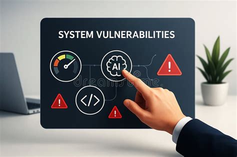 Ai System Vulnerabilities Cybersecurity Risk Assessment Stock