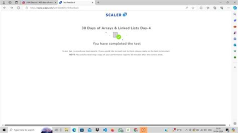 30daysofarrayandlinkedlist Aditya Sharma