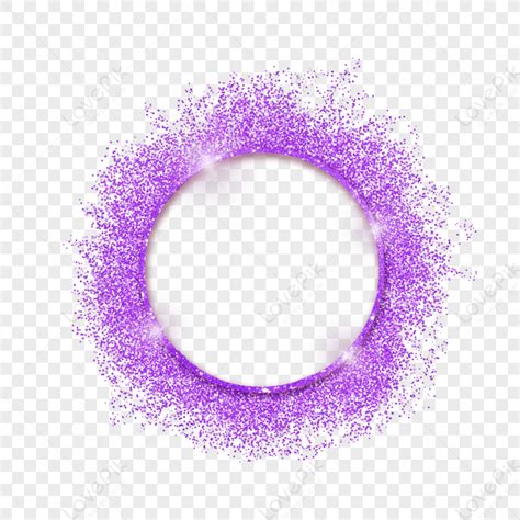 자주색 둥근 추상 광택 반짝이 테두리 일러스트 요약 보라색 Png 일러스트 무료 다운로드 Lovepik