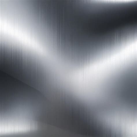 Metallic Texture Background With Sleek Reflective Surfaces Premium Ai Generated Image