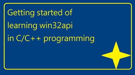 Getting Started Of Learning Win32api In Cc Programming20190703 Update By 蔡鎮陽 John Medium