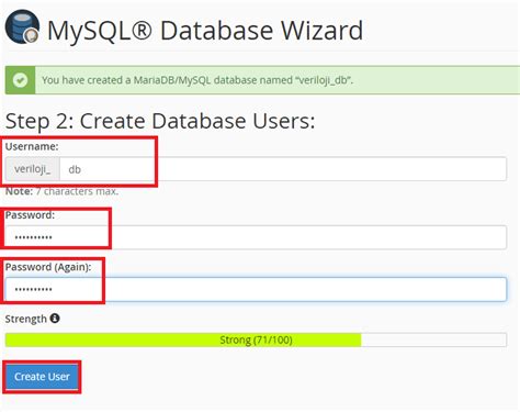 cpanel mysql veritabanı oluşturma pendc blog sayfası