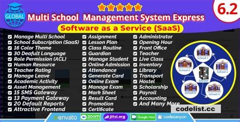 Global V62 Multi School Management System Express Nulled Premium