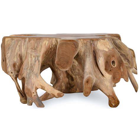Cypress Root Coffee Table Natural High Fashion Home