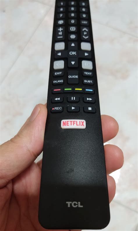 Tcl Tv Remote Control Tv And Home Appliances Tv And Entertainment Tv Parts And Accessories On Carousell