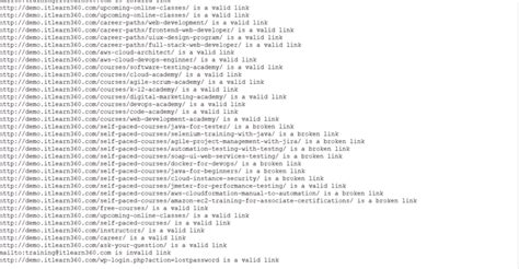 how to check broken links using selenium webdriver