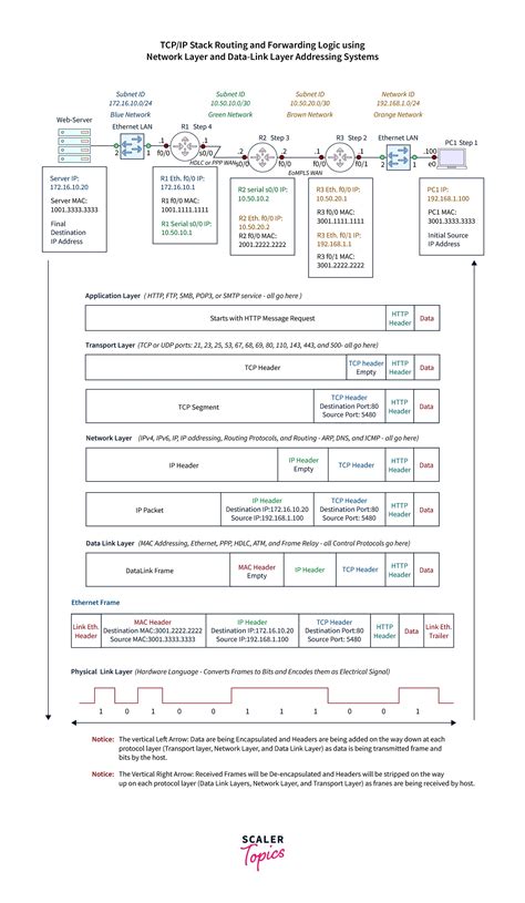 packet flow in different network scaler topics
