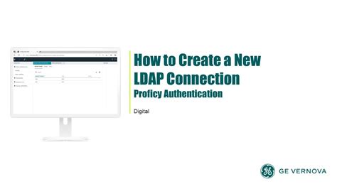 how to create a new ldap connection in configuration hub youtube