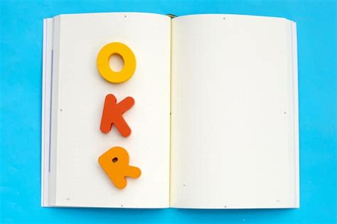 Premium Photo Okr Or Objective Key Results