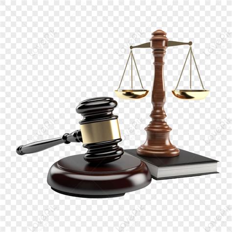 3d Judge Gavel Hammer Auction With Stand Justice Scales Light Bulb Pencil Open Book Isolated Law ...