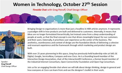 Cisco Women In Technology On Linkedin October Wit Lovewhereyouwork Wearecisco Womenintech