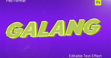 Exodus Text Effect Stbrn Scene Generators Ft Photoshop Text Effects