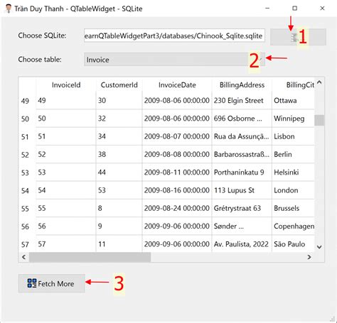 Bài 24 Xử Lý Dữ Liệu Dạng Bảng Qtablewidget Và Sqlite Databasepart 3