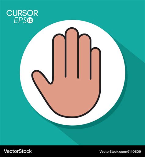 Cursor Design Royalty Free Vector Image Vectorstock