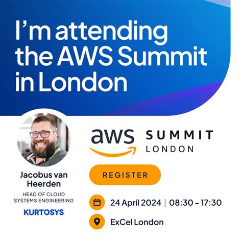 Jacobus Van Heerden On Linkedin Awssummit London Cloudinnovation