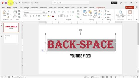 How To Remove Clear Formatting In Powerpoint Youtube
