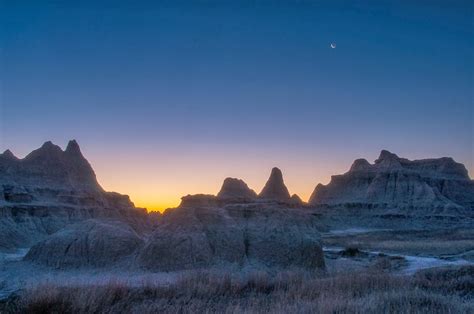 A Tree Falling Badlands National Park Sunrise