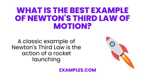 Newtons Third Law Of Motion 20 Examples How To Calculate
