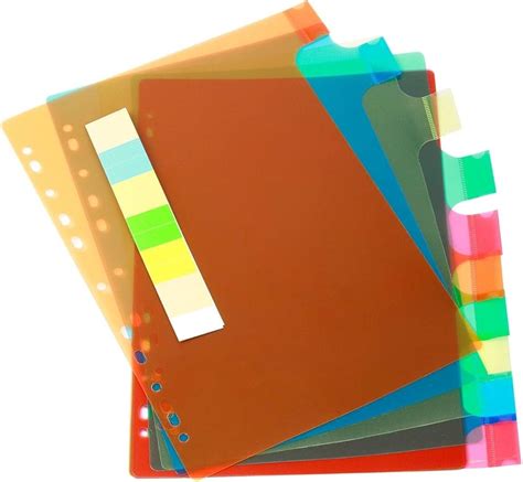 File Separators For 90 Degree Hard Board Paper