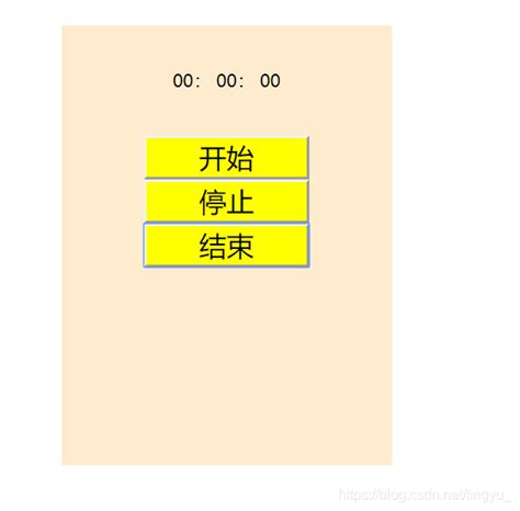 前端javascript——秒表实现前端时间几秒数字表示 Csdn博客