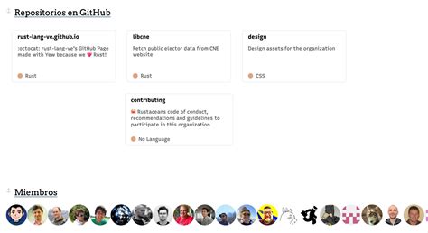 Rendering Multiple Contributors Breaks The List Issue Rust Lang Ve Design GitHub